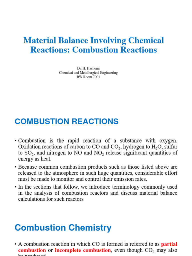 Combustion | Download Free PDF | Combustion | Stoichiometry