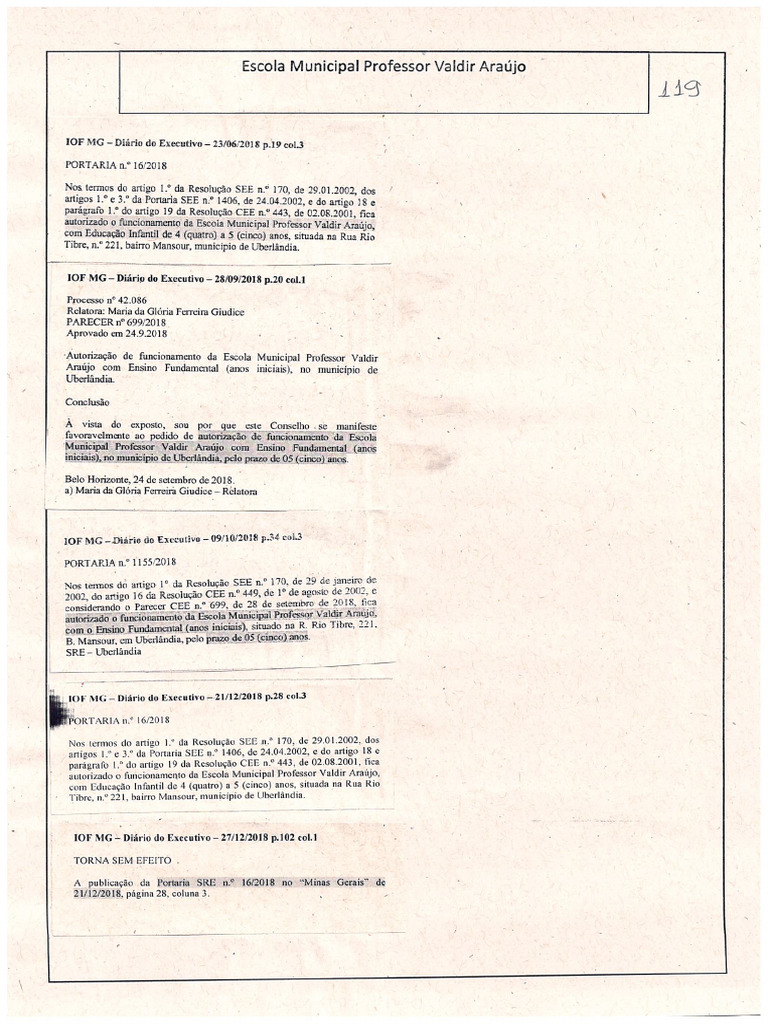 Atos Autorizativos 2 | PDF