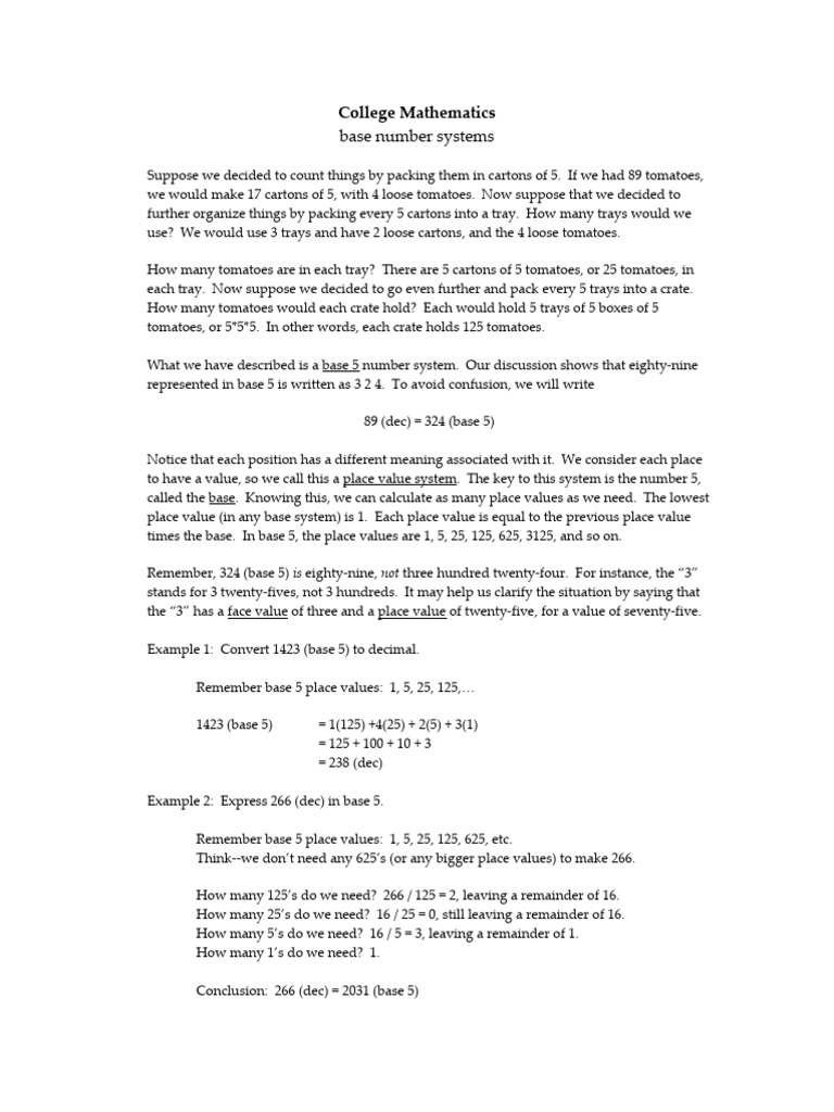 Base Ovw | PDF | Lexicology | Elementary Mathematics