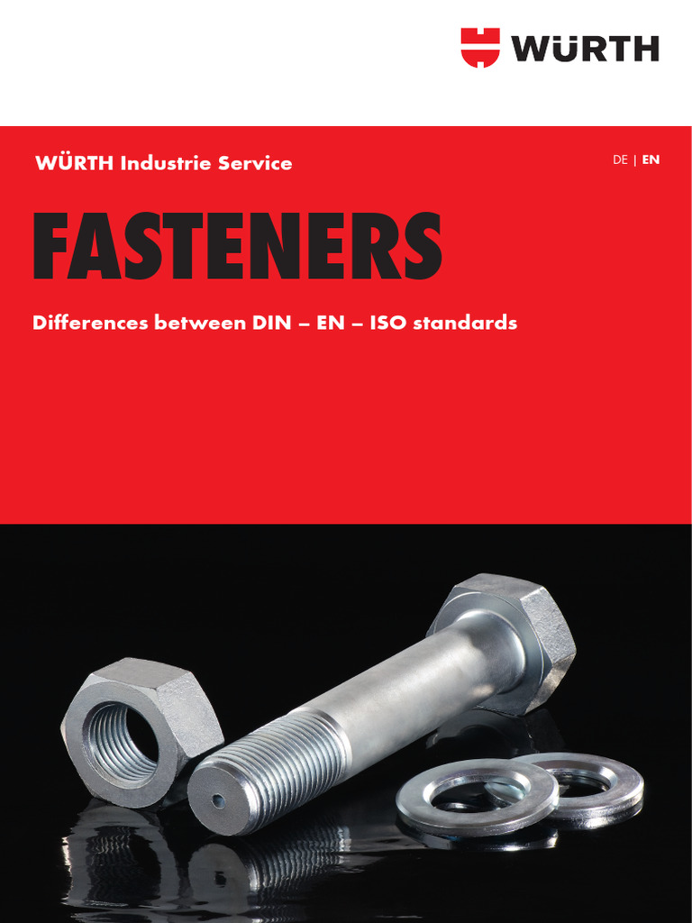 Broschuere DIN-En-IsO Normung de | PDF | Screw | Metalworking
