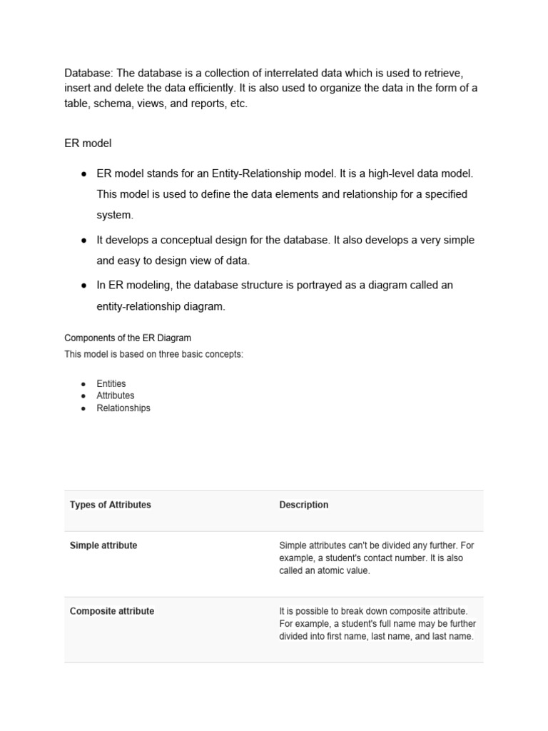 DBMS 1 | PDF | Conceptual Model | Databases DBMS 1 | PDF | Conceptual Model | Databases