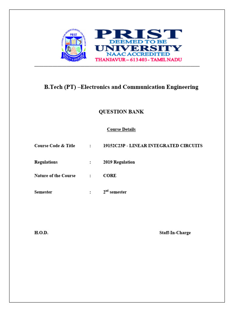 19152C23P Linear Integrated Circuits | PDF | Operational Amplifier ...