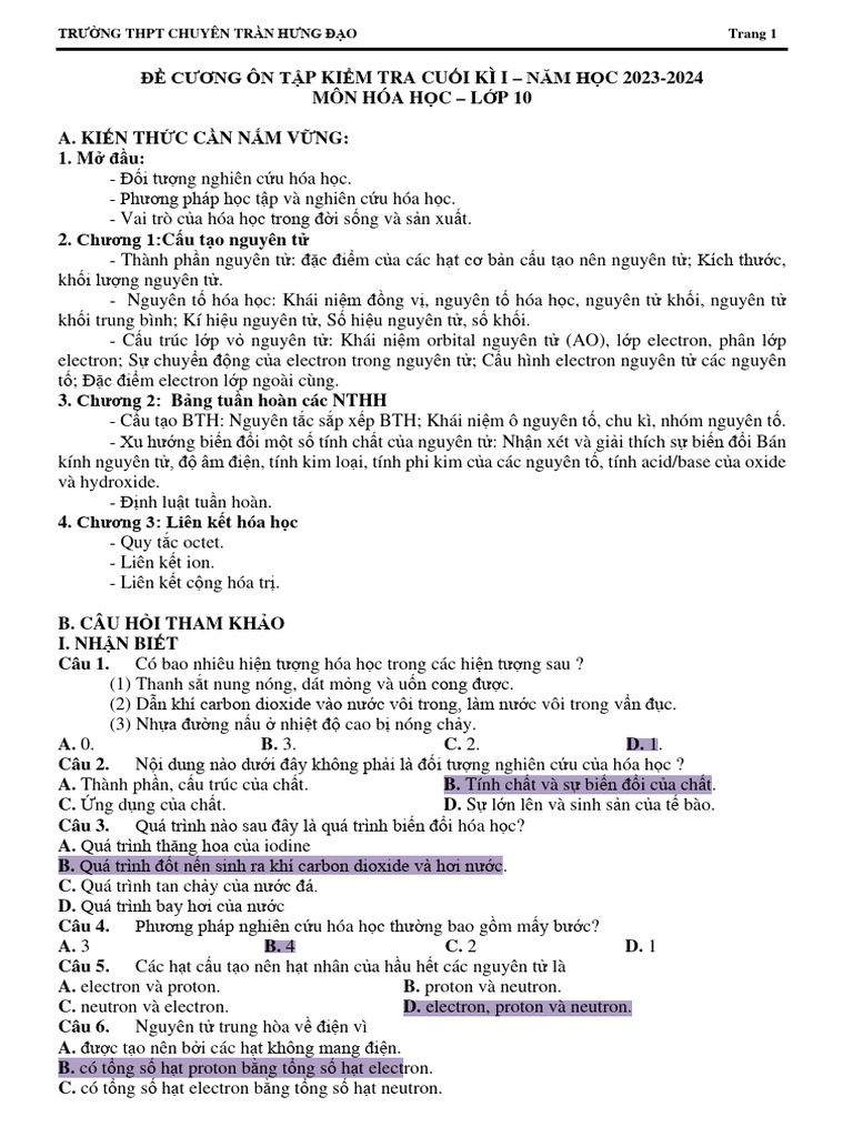 chuyên đề vsv | PDF