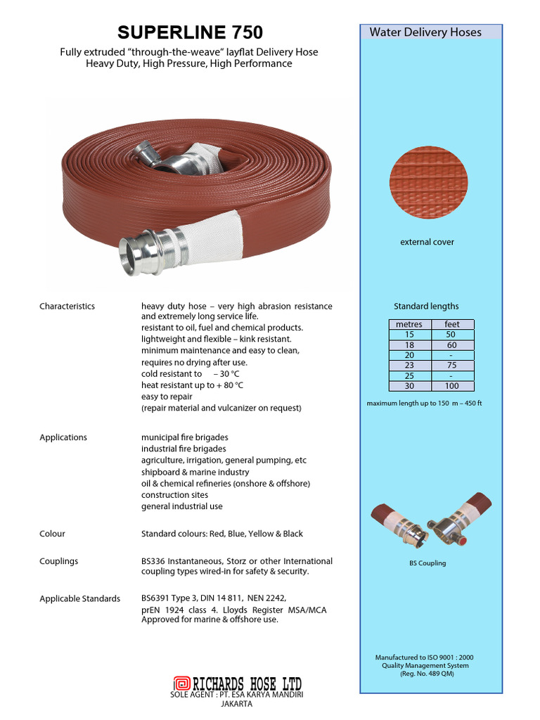 Item No.6 A, B | PDF | Hose | Materials