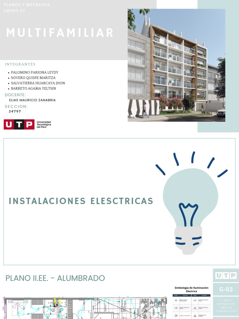 Ta2 Planos y Metrados | PDF