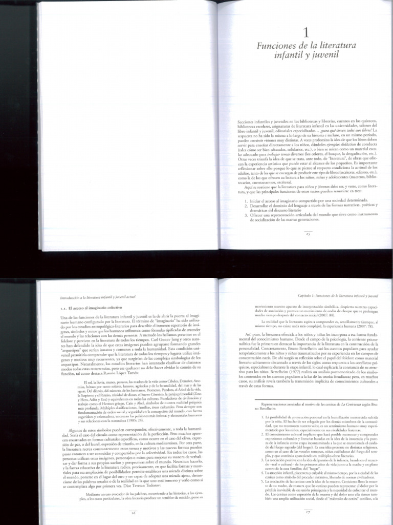 Colomer, T. (2010) Funciones de La LIJ | PDF