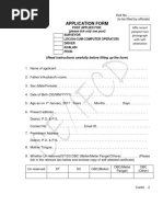 Self-Declaration Form Template | PDF