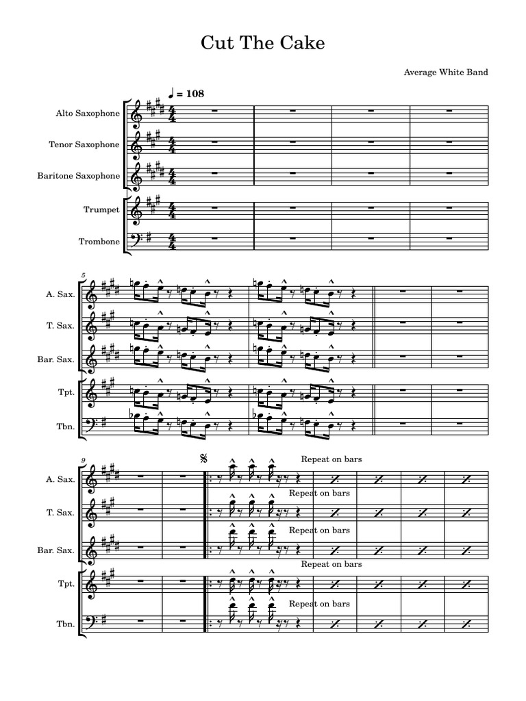 Cut The Cake | PDF | European Musical Instruments | Musicology