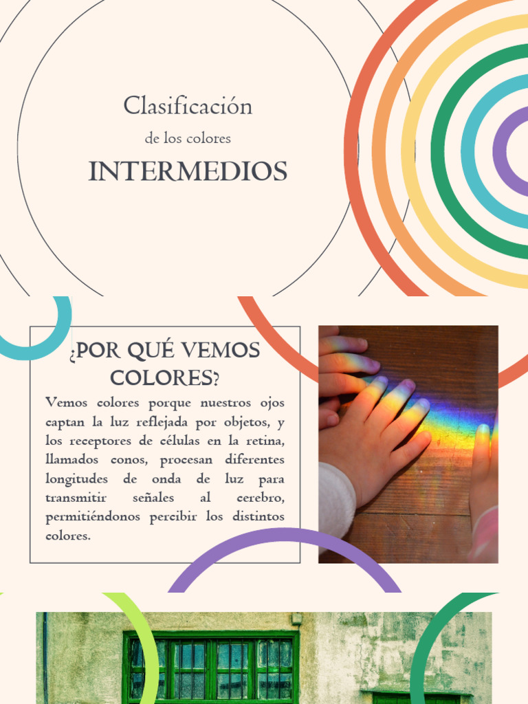 Clasificación: de Los Colores | PDF | Color | Verde
