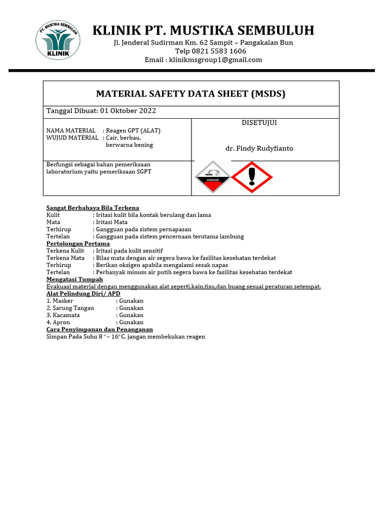 MSDS Asam Formiat dan Penanganannya | PDF | Pengembangan Diri