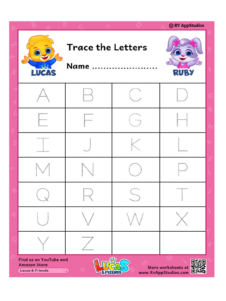 118-free-printable-worksheets-for-kids-capital-alphabet-tracing | PDF