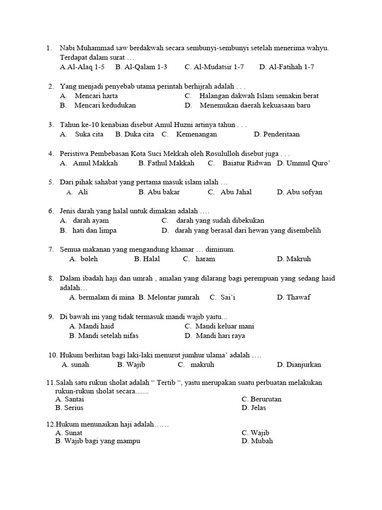 Soal PPDB 2020-Paket 1 Oke | PDF