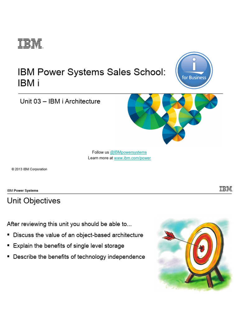 Unit 03 - IBM I - Architecture - 3448260 | PDF | Computer Data Storage ...