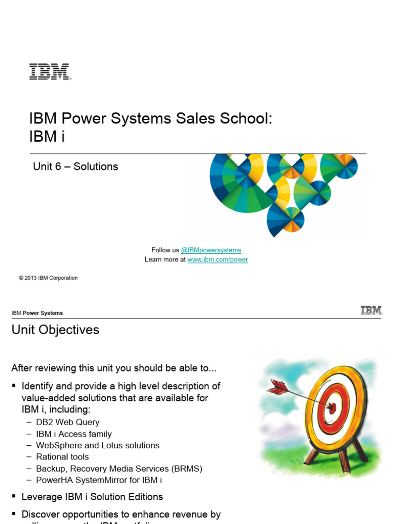 IBM i High Availability Solutions Overview | PDF | Ibm Db2 | Intel
