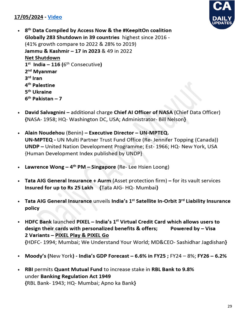 17 May Daily CA | PDF