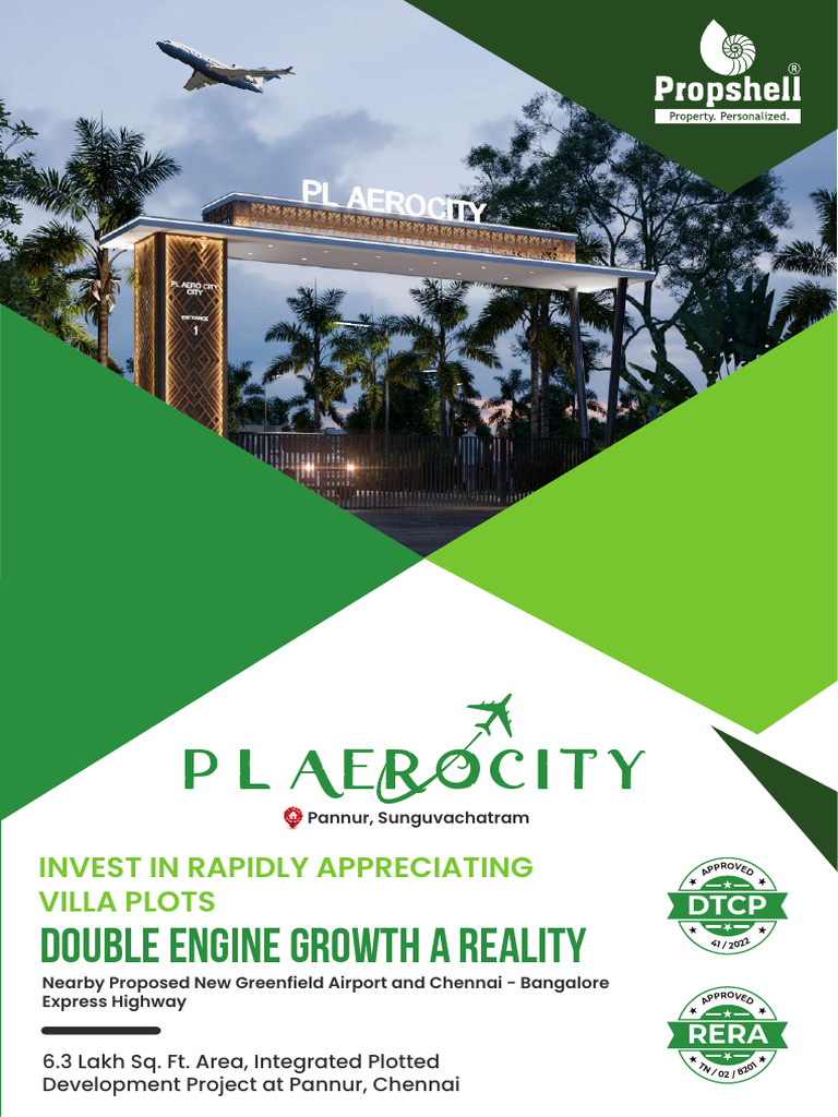 Pannur Aerocity Brochure | PDF | Investing | Buildings And Structures