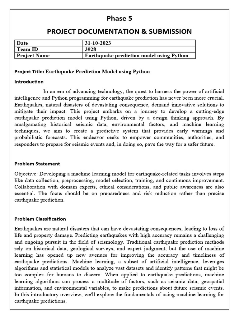 Ai Phase5 | PDF | Machine Learning | Mean Squared Error