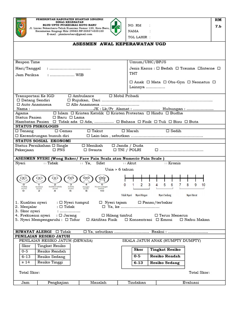 43 Asesmen Awal Kep Igd | PDF