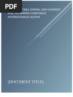 Plan Comptable Algérien 2025 | PDF | Facture | Immobilisations