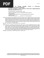 Template Karya Tulis Ilmiah Mahasiswa UMSIDA | PDF