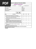 Checklist-False Ceiling | PDF