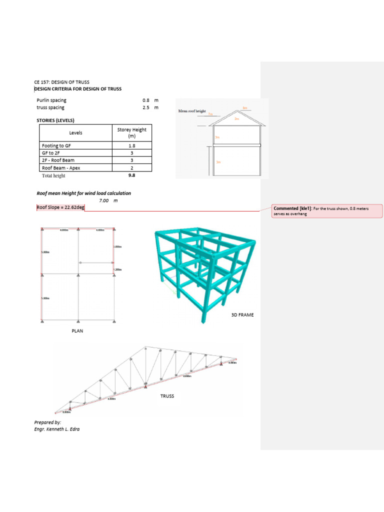 Design of Truss | PDF | Truss | Structural Engineering