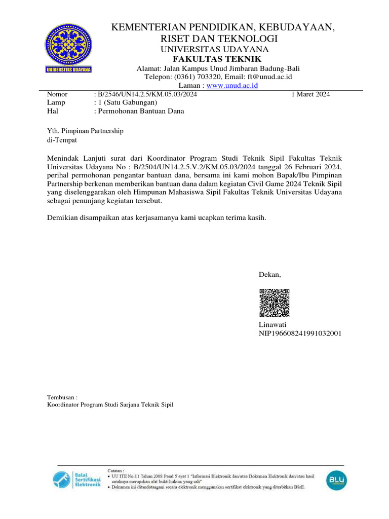 Proposal Civil Games 2024 | PDF