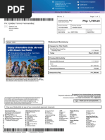 Globe Postpaid Billing Statement Sample | PDF | Banks | Value Added Tax