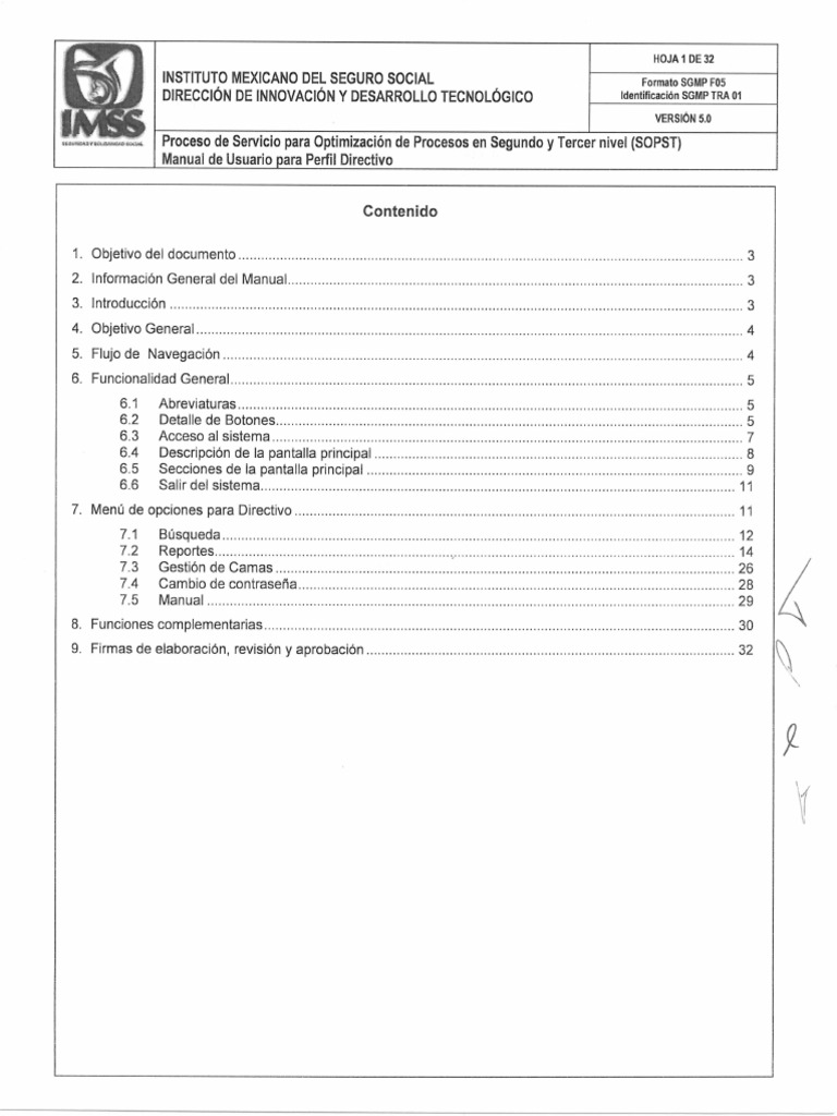 Manual de Usuario - Directivo SGMP - F05 - 2016 | PDF