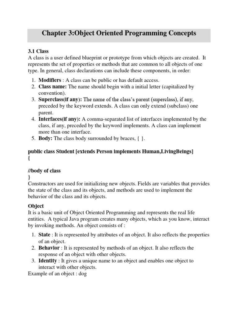 Chapter 3php Pdf Programming Constructor Object Oriented Programming