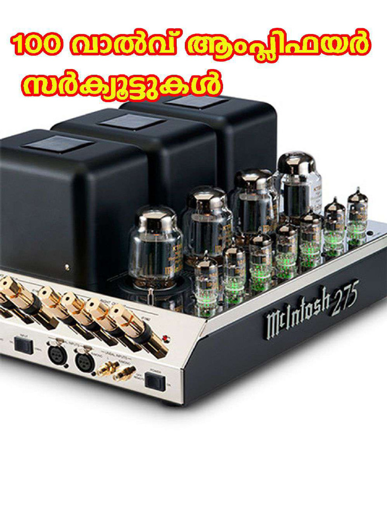 100 Valve Amp Circuits | PDF | Amplifier | Rectifier