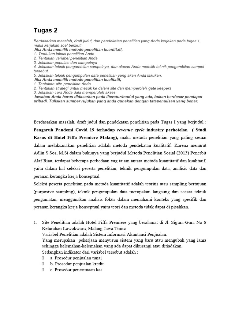 Tugas 2 Metode Penelitian Sosial - Compress 2 | PDF | Ilmu Sosial | Sains & Matematika