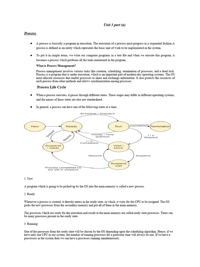 Unit 2 Os Pdf Process Computing Scheduling Computing 6679