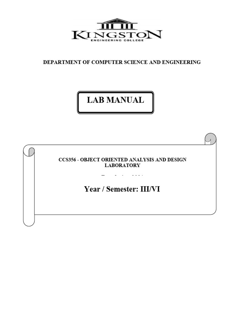 CS Engineering Lab Manual | PDF | Use Case | Networking