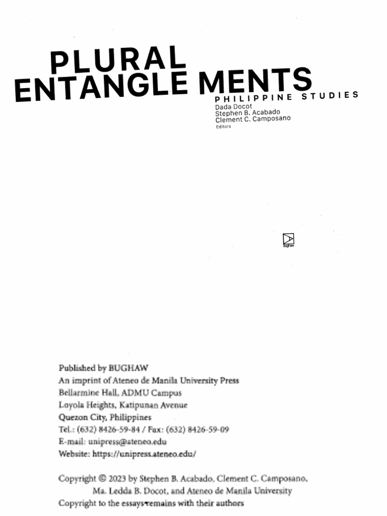 Patterns of Panow Dimensions of Mobility Among The Pantaron Manobo 2023 ...