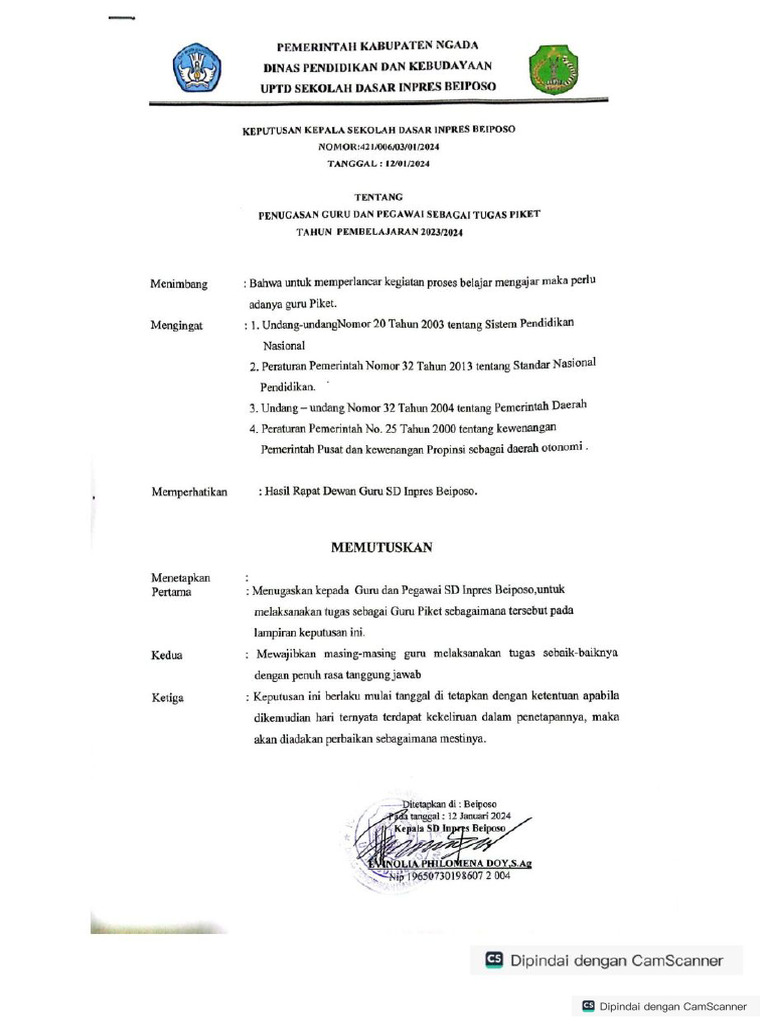 Sintha Piket PMM | PDF