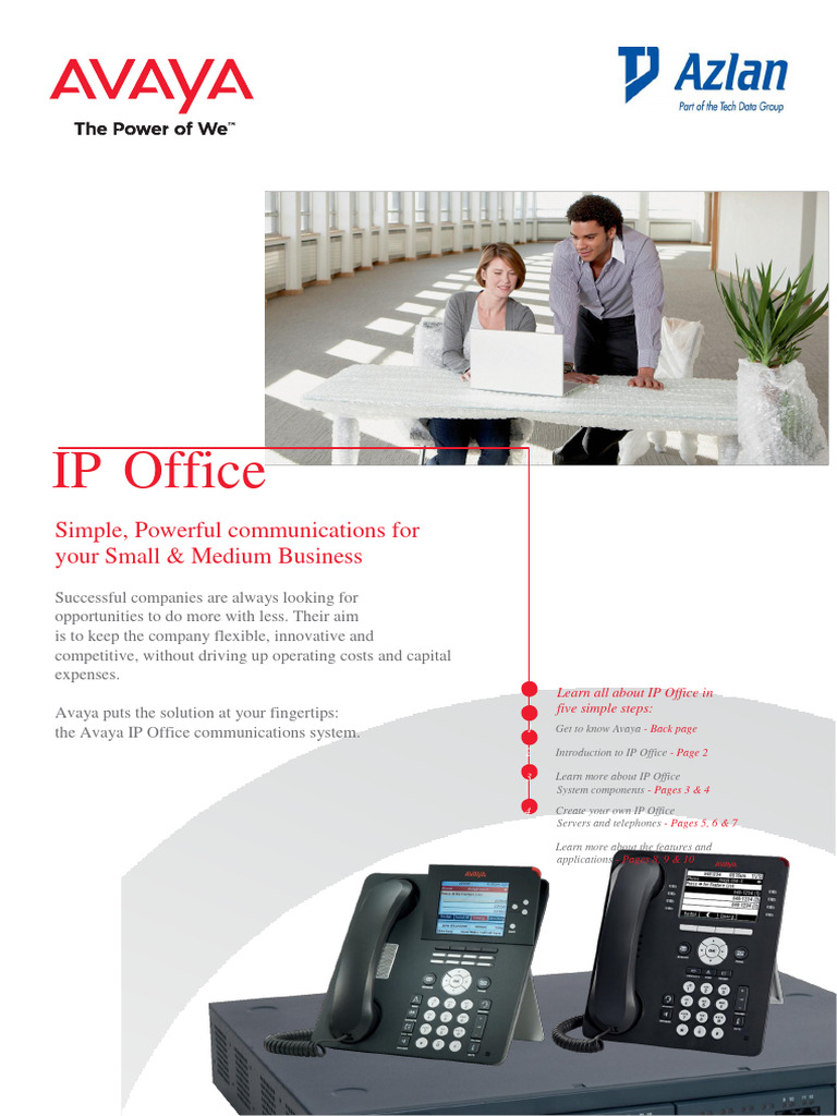 IP Office R8 Brochure | PDF | Voicemail | Telephone