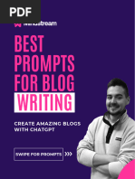 Prompt Ingredients One Pager | PDF | Human Communication | Communication