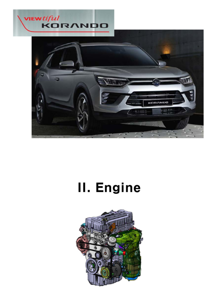 C300 (KORANDO) II - Engine (D16DTF) New Version | PDF | N Ox | Piston