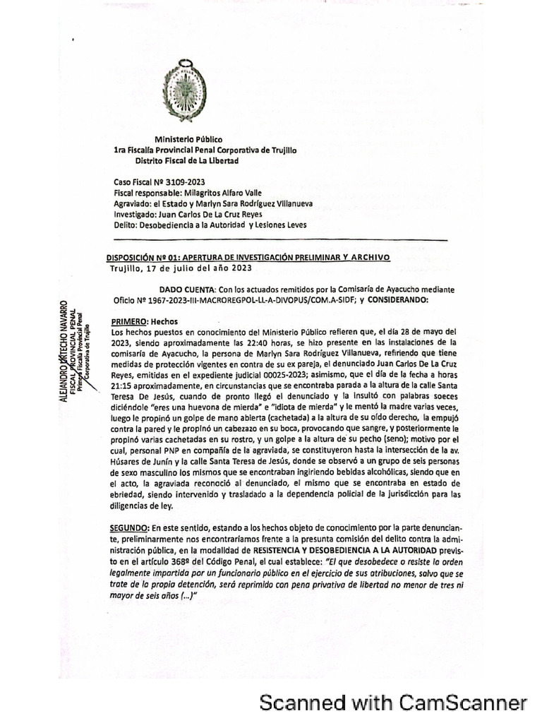 Disposiciones Fiscales - Aper de Dilig Preliminares, Ampl de Dilig ...