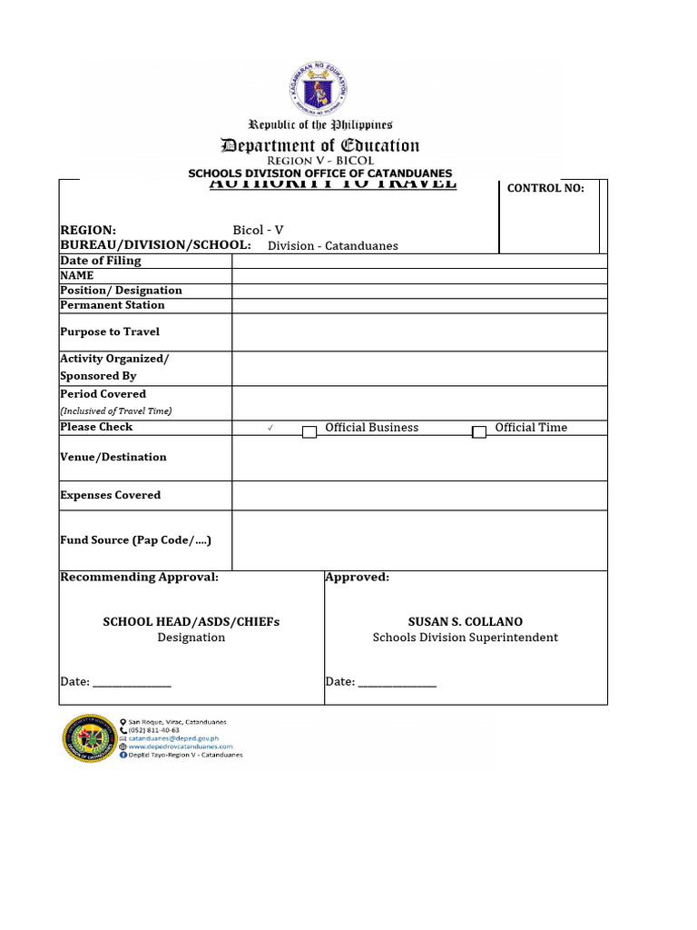 Locator Slip Certification Template | PDF