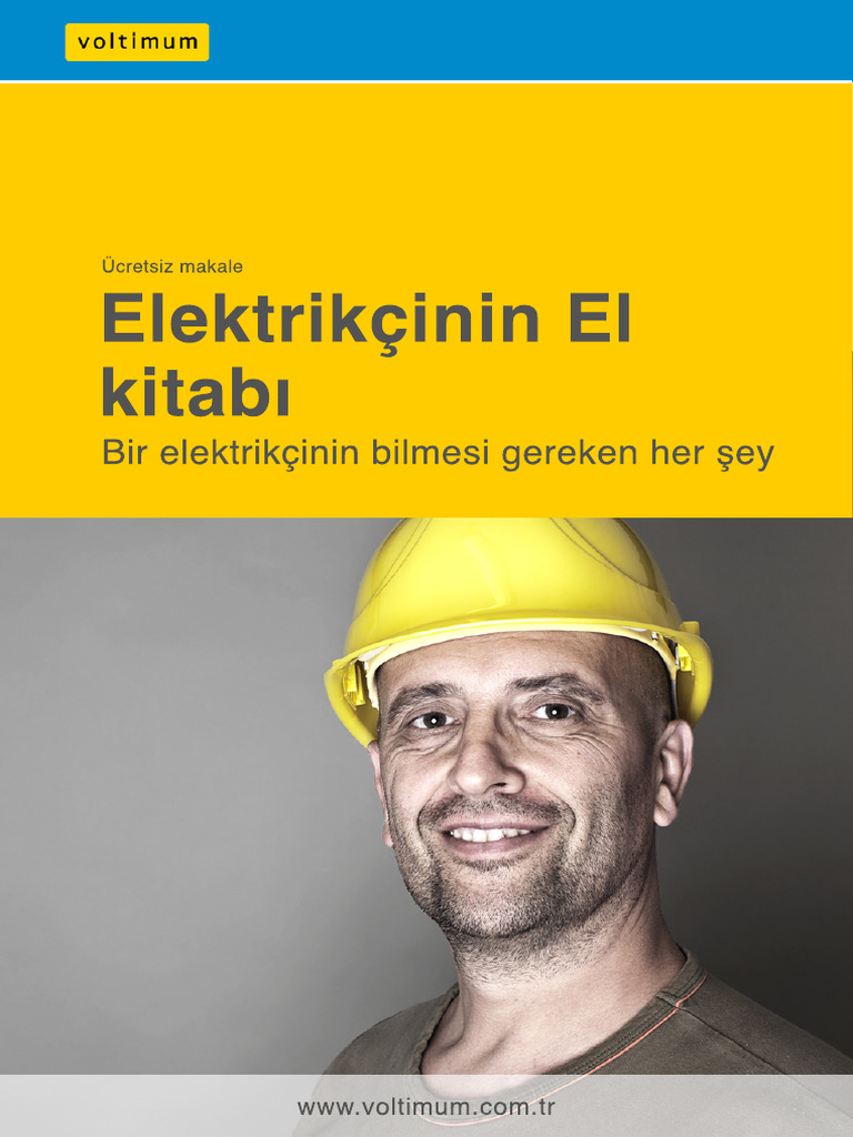 Voltimum Elektrikcinin El Kitabı Pdf