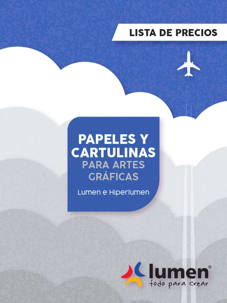 Lista Artes Graficas Lumen Hiperlumen | PDF | Papel | Verde