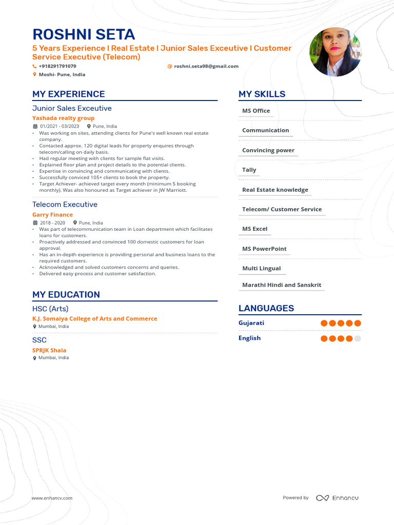 Roshni Seta Resume | PDF