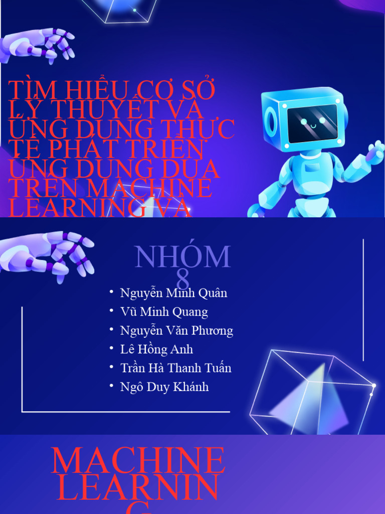 Blue Futuristic Illustrative Artificial Intelligence Project Presentation | PDF