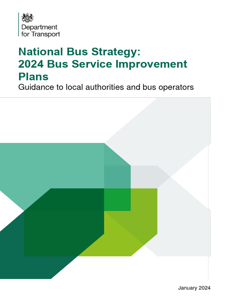 Best For Workshop Bus Service Improvement Plans Guidance To Local ...