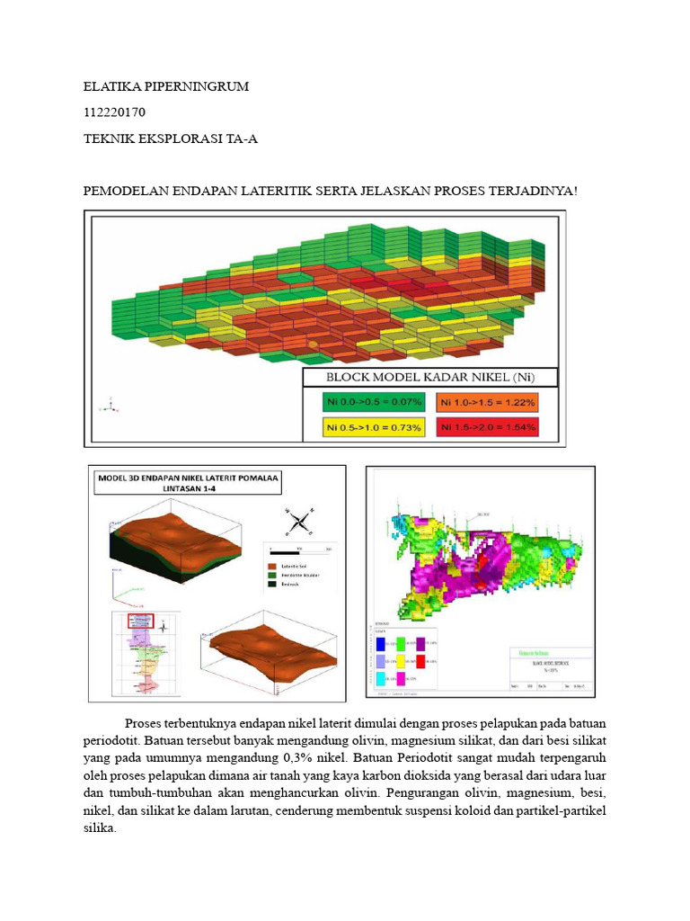 Tek Eksplo Ella Pemodelan | PDF | Sains & Matematika