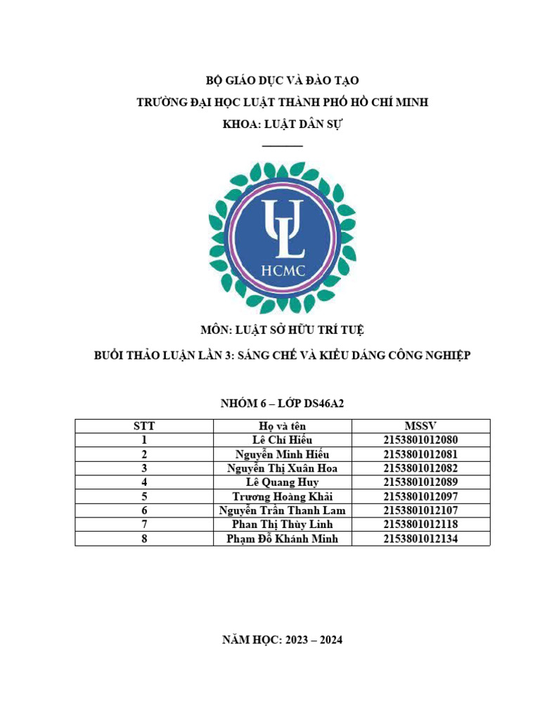 SHTT Buổi 3 N6 203 | PDF