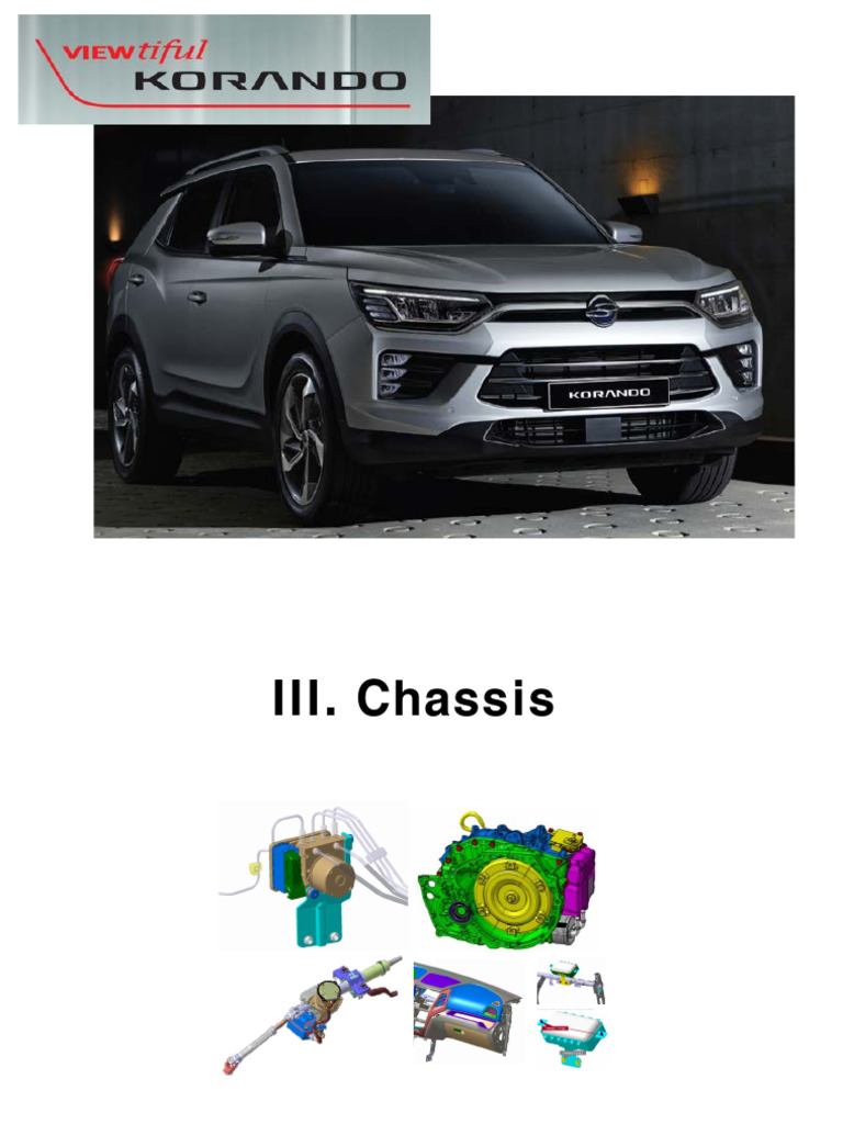 c300 (Korando) III Chassis | PDF | Steering | Motor Vehicle
