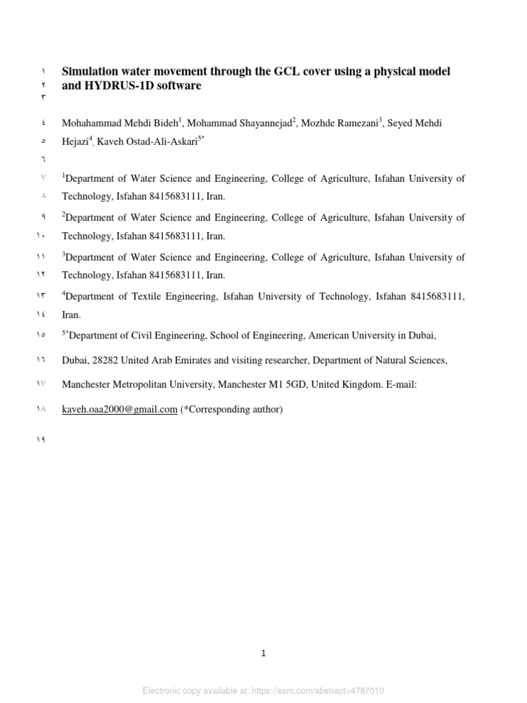 Ssrn Id4787010 Pdf Errors And Residuals Coefficient Of Determination